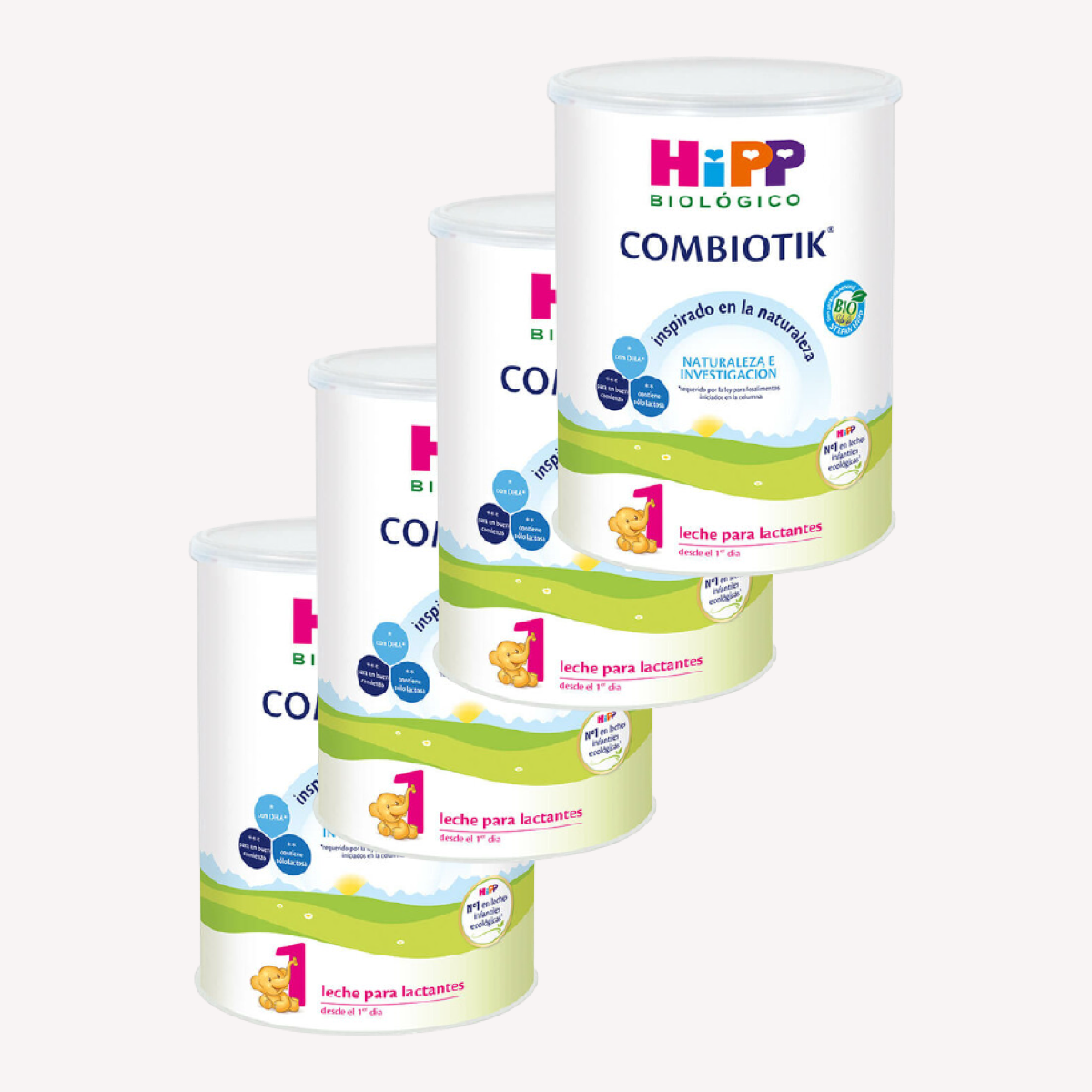 Pack 4 Unidades Leche Hipp Biologico Combiotik 1 800g Lactantes – Tu ...